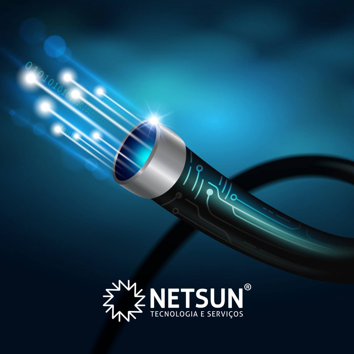 Fibra óptica: alta capacidade sem interferência - Netsun Tecnologia