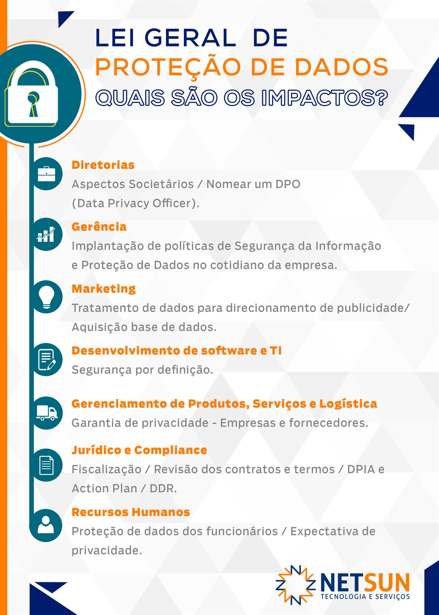 INFOGRÁFICO - LEI PROTEÇÃO DADOS II - Netsun Tecnologia
